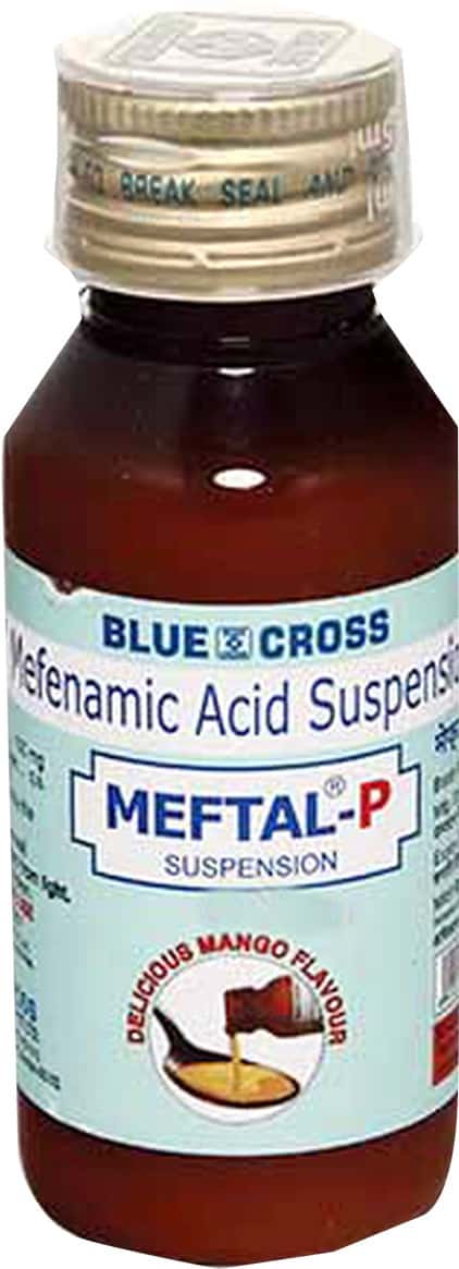 Meftal-P Suspension | Mango Flavour: Uses, Side Effects, Price, Dosage ...