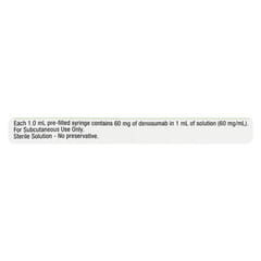 Prolia 60 mg Solution For Injection: Uses, Side Effects, Price, Dosage ...