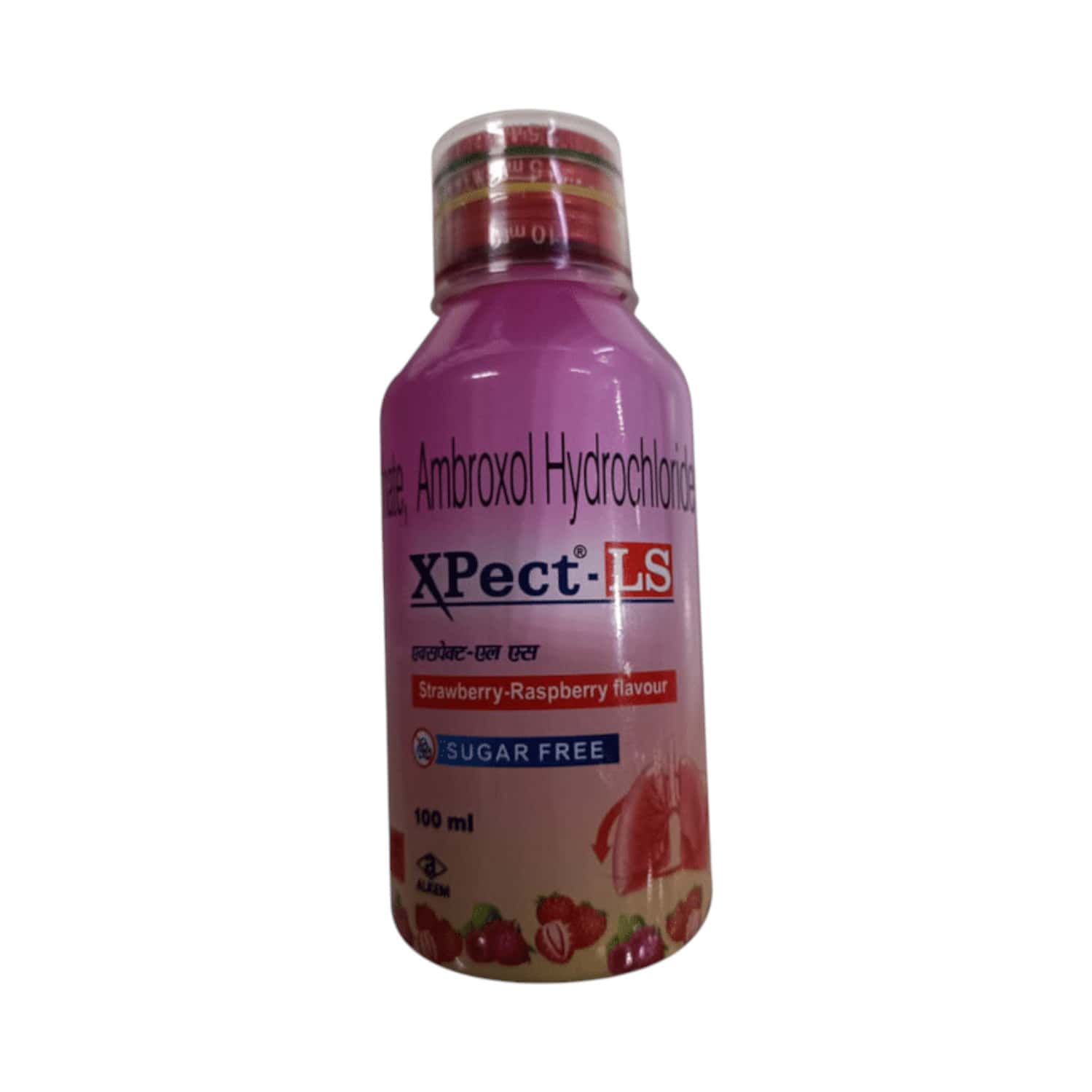 Xpect Ls Strawberry Raspberry Menthol Flavour Sugar Free Bottle Of