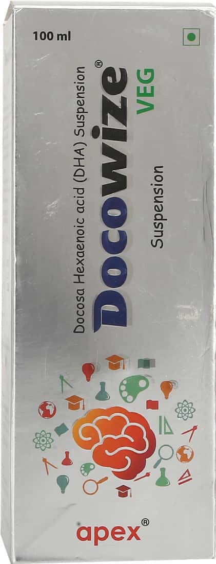 Buy Docowize Veg 200 MG/5ML Suspension (100) Online & Save Up to 24% at ...