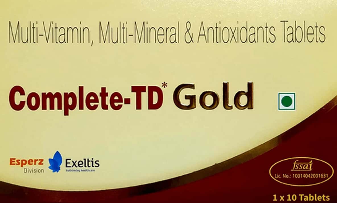 Buy Complete Td Gold Strip Of 10 Tablets Online & Save Up to 24% at ...