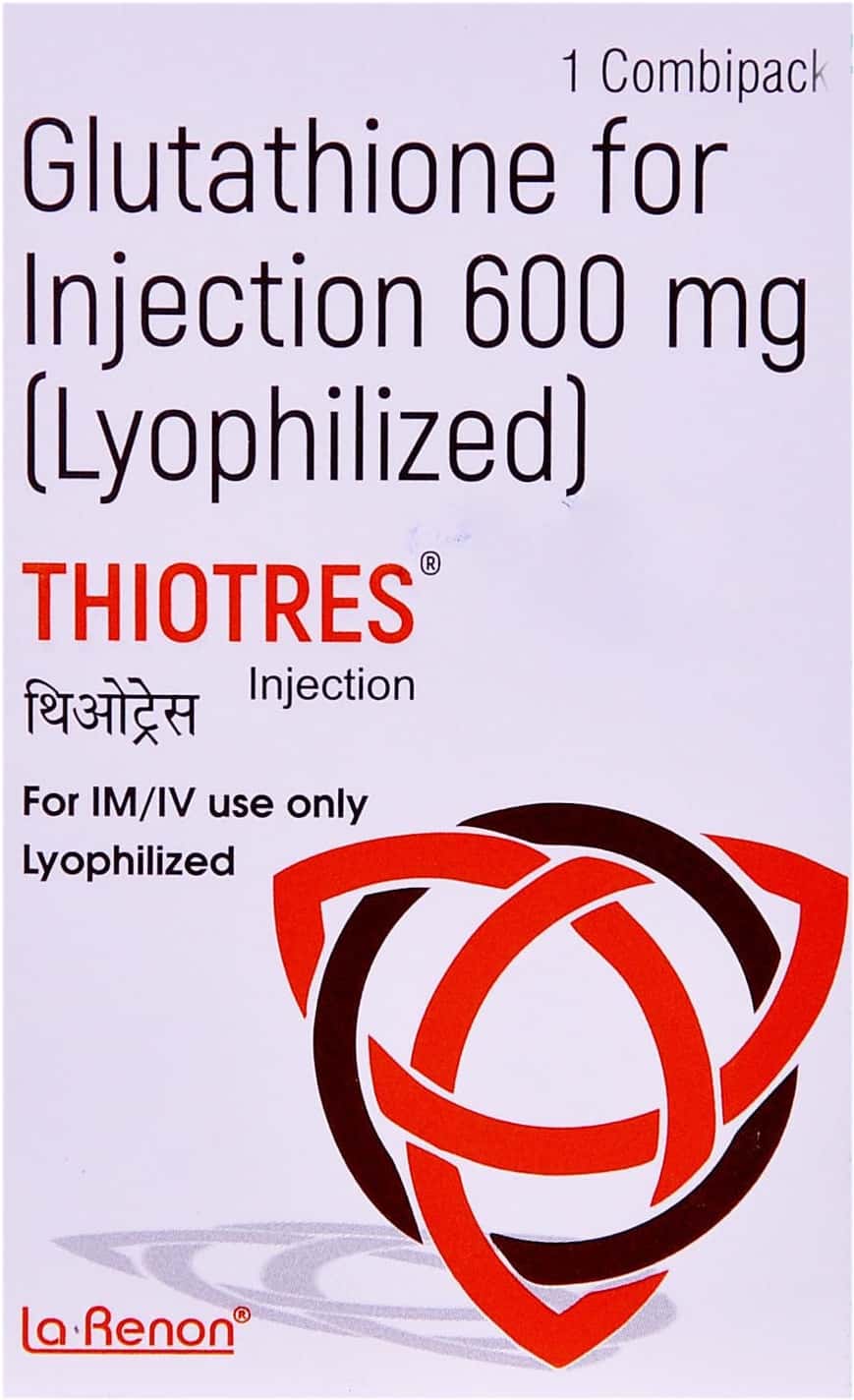 Thiotres 600 MG Powder For Injection (1): Uses, Side Effects, Price ...