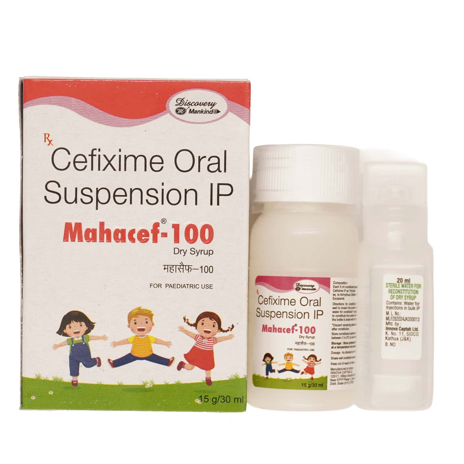 Mahacef 100 MG/5ML Dry Syrup (30): Uses, Side Effects, Price & Dosage ...