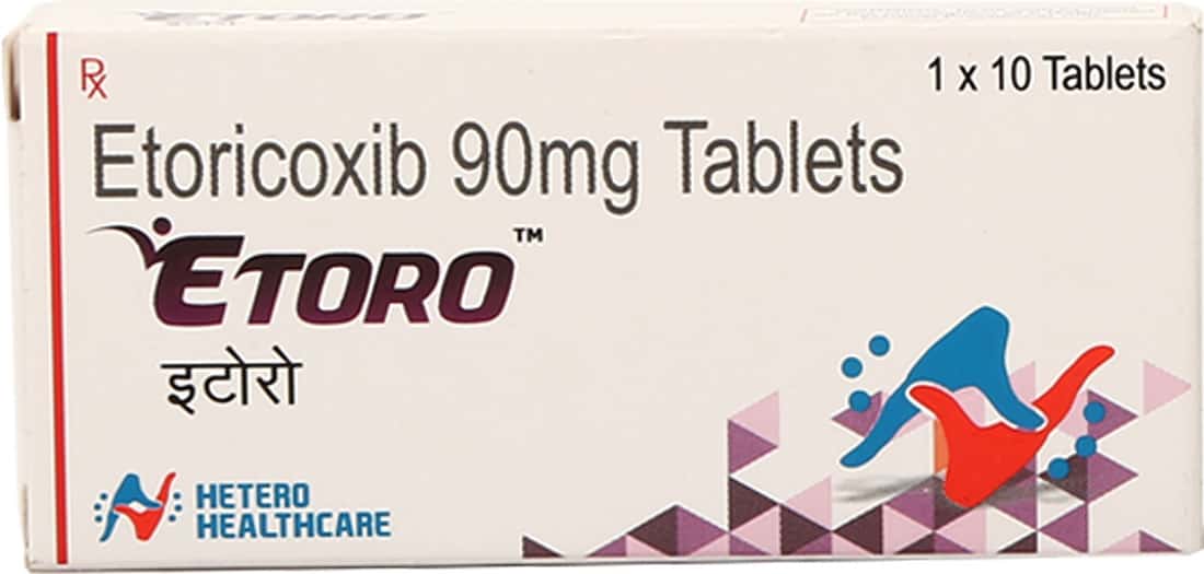 Etoro 90 MG Tablet (10): Uses, Side Effects, Price & Dosage | PharmEasy
