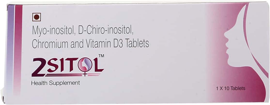2sitol Strip Of 10 Tablets: Uses, Side Effects, Price & Dosage | PharmEasy