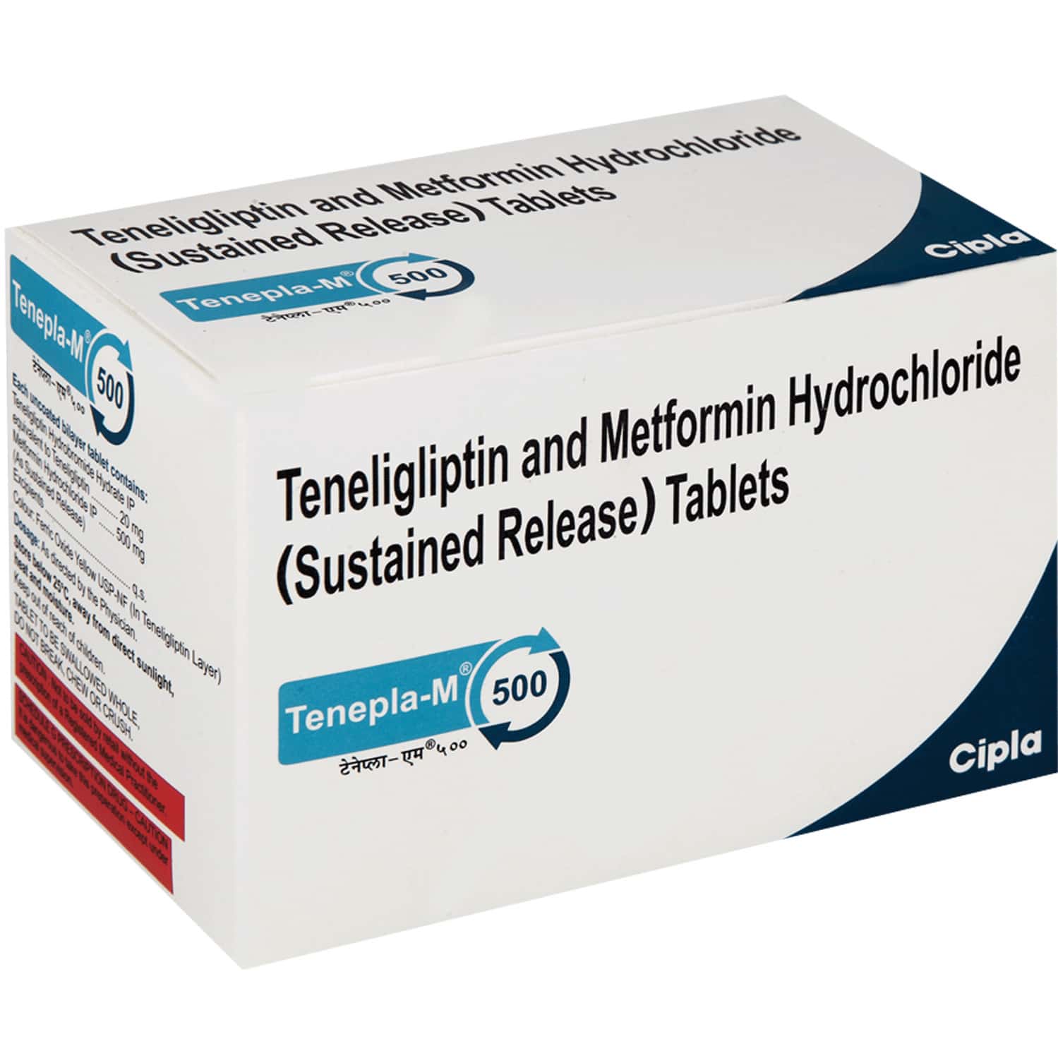 Tenepla M 500mg Strip Of 10 Tablets: Uses, Side Effects, Price & Dosage ...