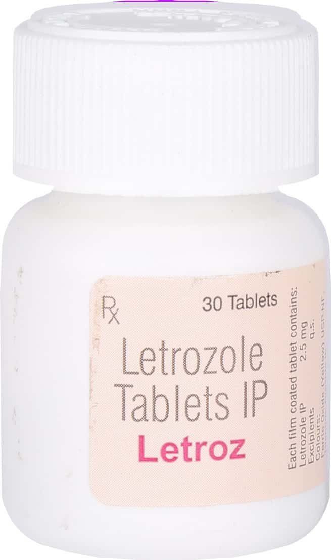 Letroz 2.5 MG Tablet (30): Uses, Side Effects, Price & Dosage | PharmEasy