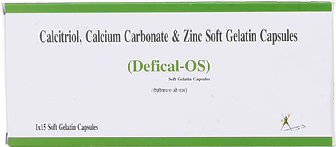 Defical Os Strip Of 15 Softgel Capsules: Uses, Side Effects, Price ...