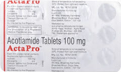 Actapro Tablet: Uses, Side Effects, Price, Dosage & More Info - PharmEasy