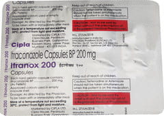 Itranox 200 Capsule: Uses, Side Effects, Price, Dosage & More Info ...