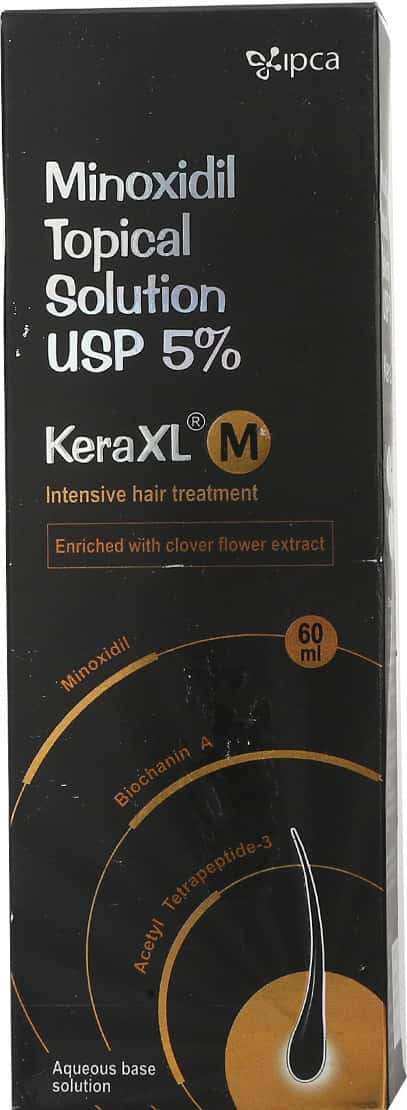 Kera Xl M Solution 60ml: Uses, Side Effects, Price & Dosage | PharmEasy