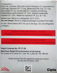Basaglar 100 IU/ML Solution For Injection (3): Uses, Side Effects ...