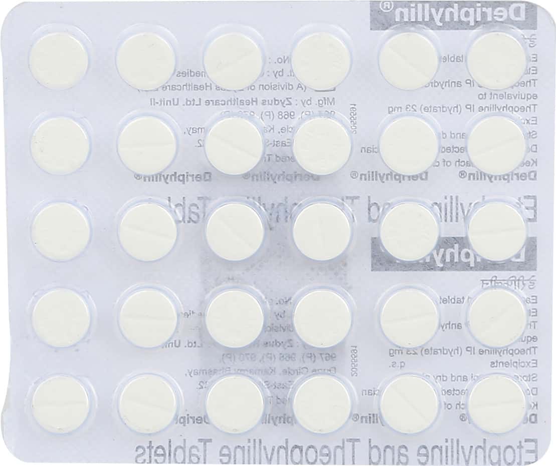 Deriphyllin Tablet: Uses, Side Effects, Price, Dosage & More Info ...