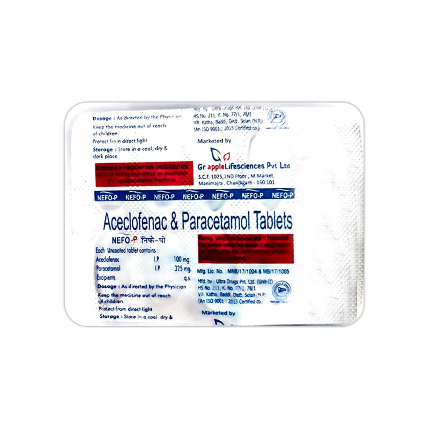 Nefo P Strip Of 10 Tablets: Uses, Side Effects, Price & Dosage | PharmEasy