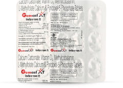 Gemcal XT Tablet: Uses, Side Effects, Price, Dosage & More Info - PharmEasy
