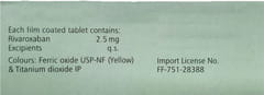 Xarelto Tablet: Uses, Side Effects, Price, Dosage & More Info - PharmEasy