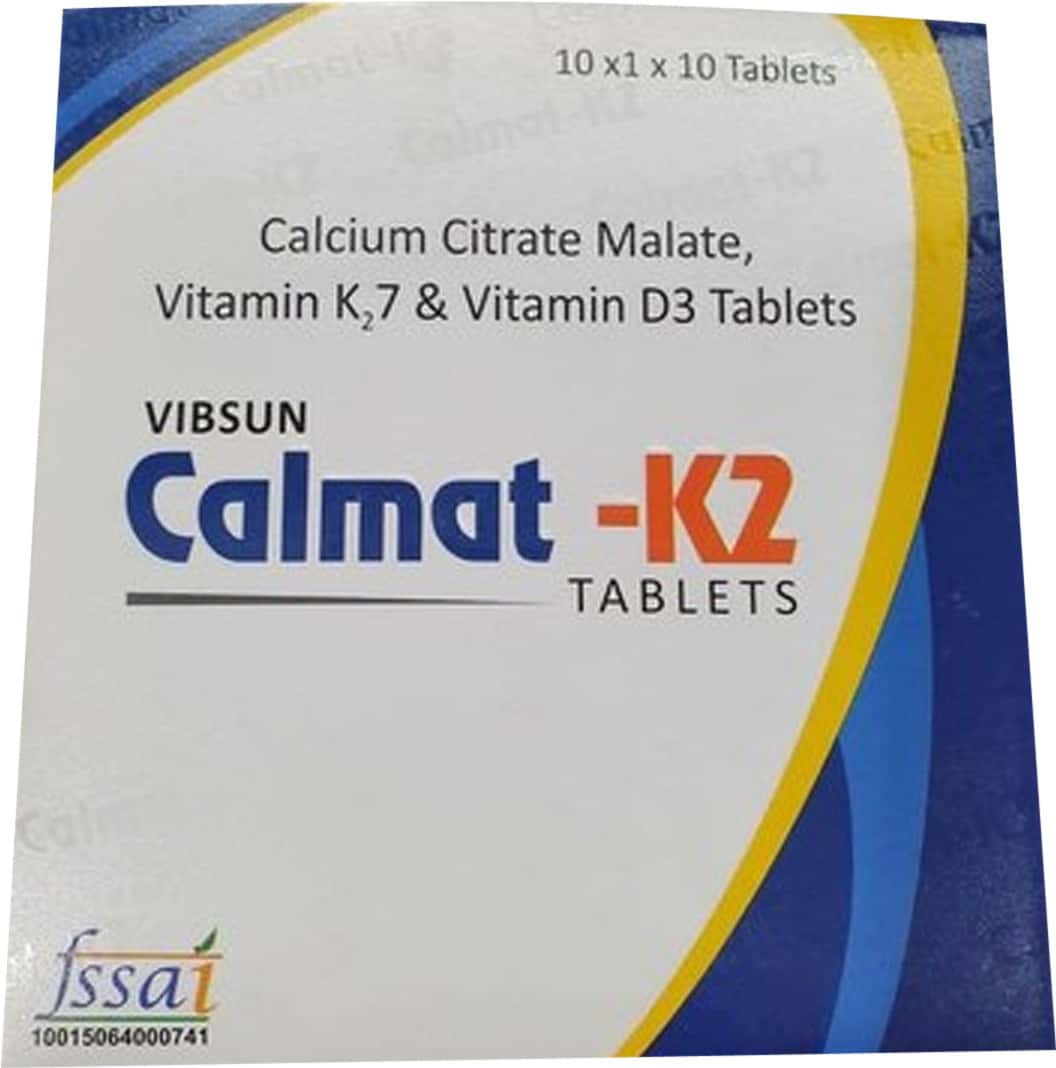 Buy Calmat K2 Strip Of 10 Tablets Online & Save Up to 24% at PharmEasy