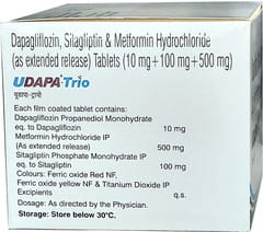 Udapa Trio Tablet: Uses, Side Effects, Price, Dosage & More Info ...