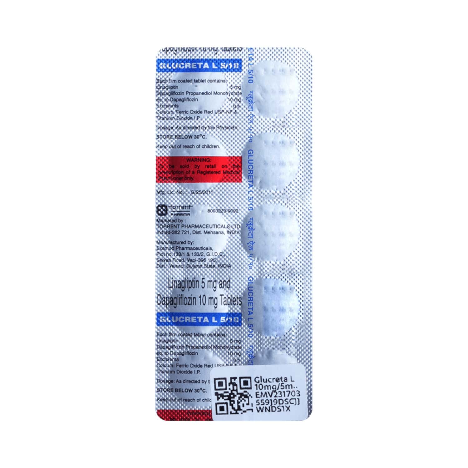 Glucreta L 5/10 Tablet: Uses, Side Effects, Price, Dosage & More Info ...