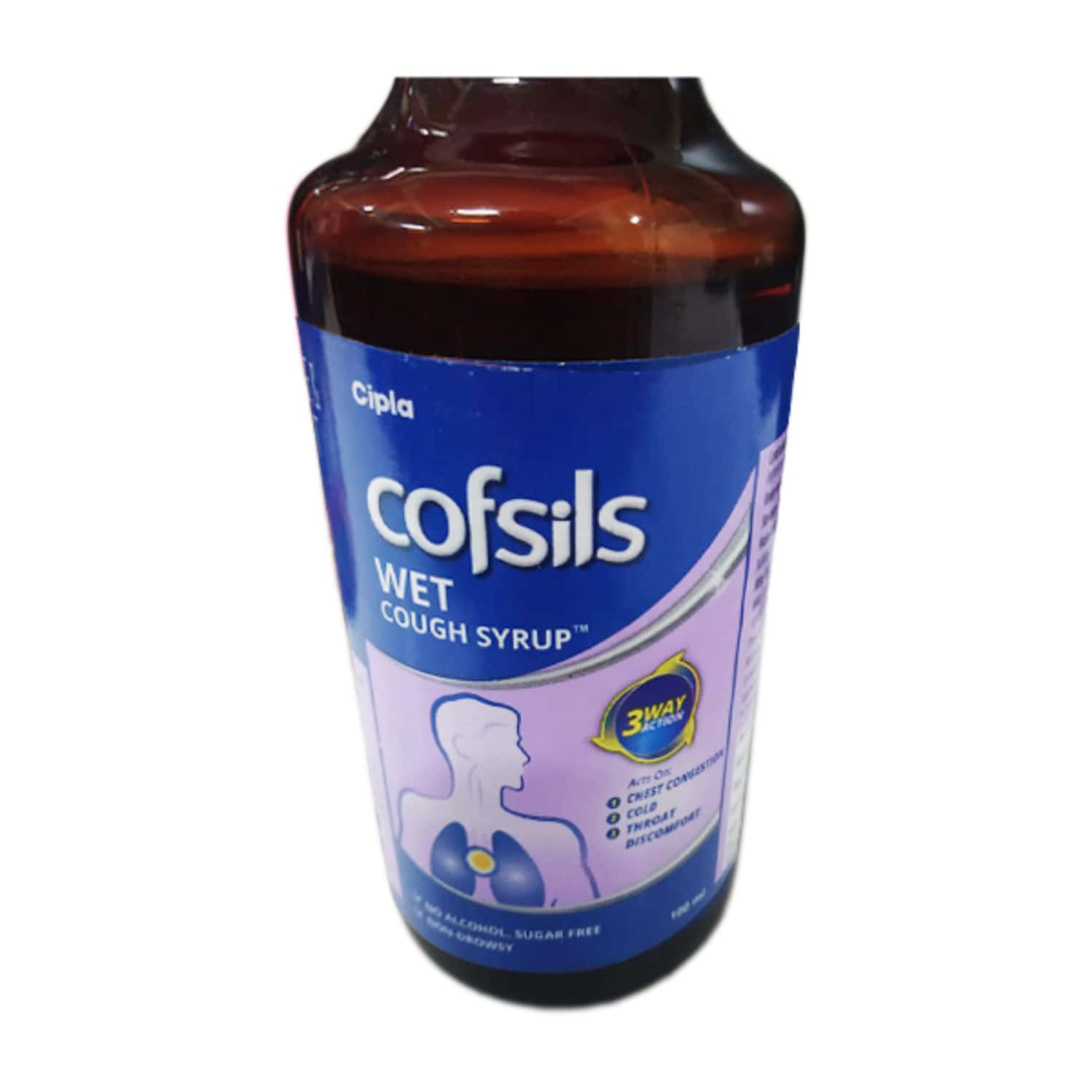 Buy Cofsils Bottle Of 100ml Wet Cough Syrup Online & Save Up to 24% at ...