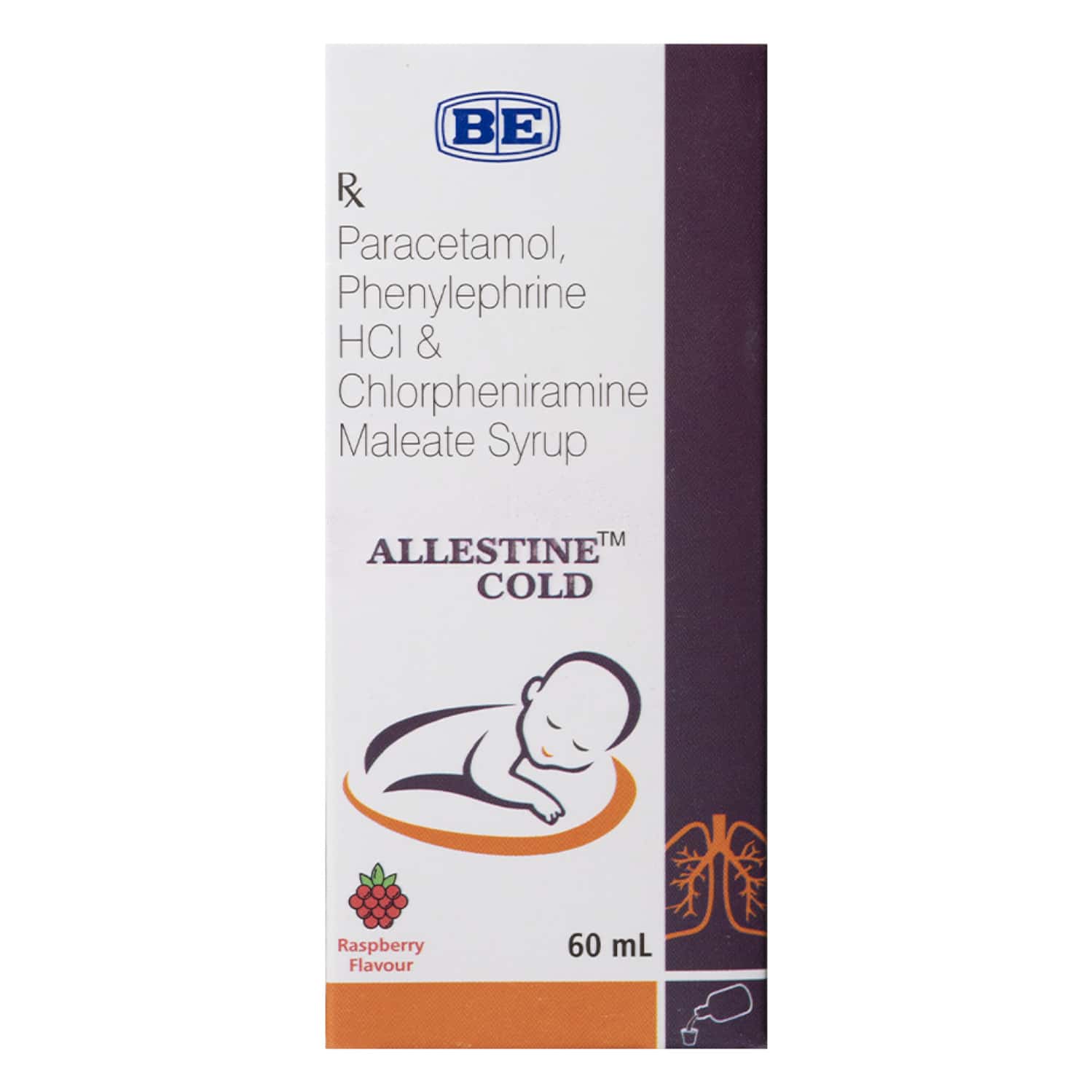 Allestine Cold Raspberry Flavour Bottle Of 60ml Syrup: Uses, Side ...