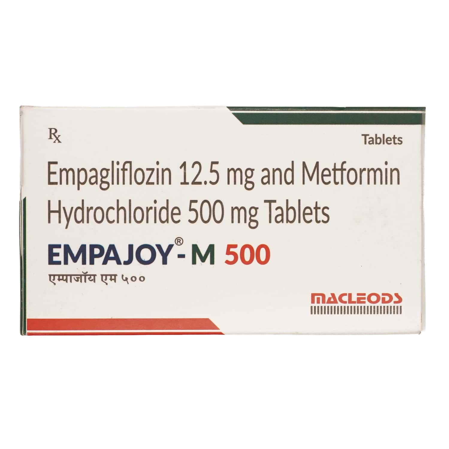Empajoy M 500/12.5mg Strip Of 10 Tablets: Uses, Side Effects, Price ...