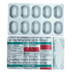 Sitaxa DM Tablet: Uses, Side Effects, Price, Dosage & More Info - PharmEasy