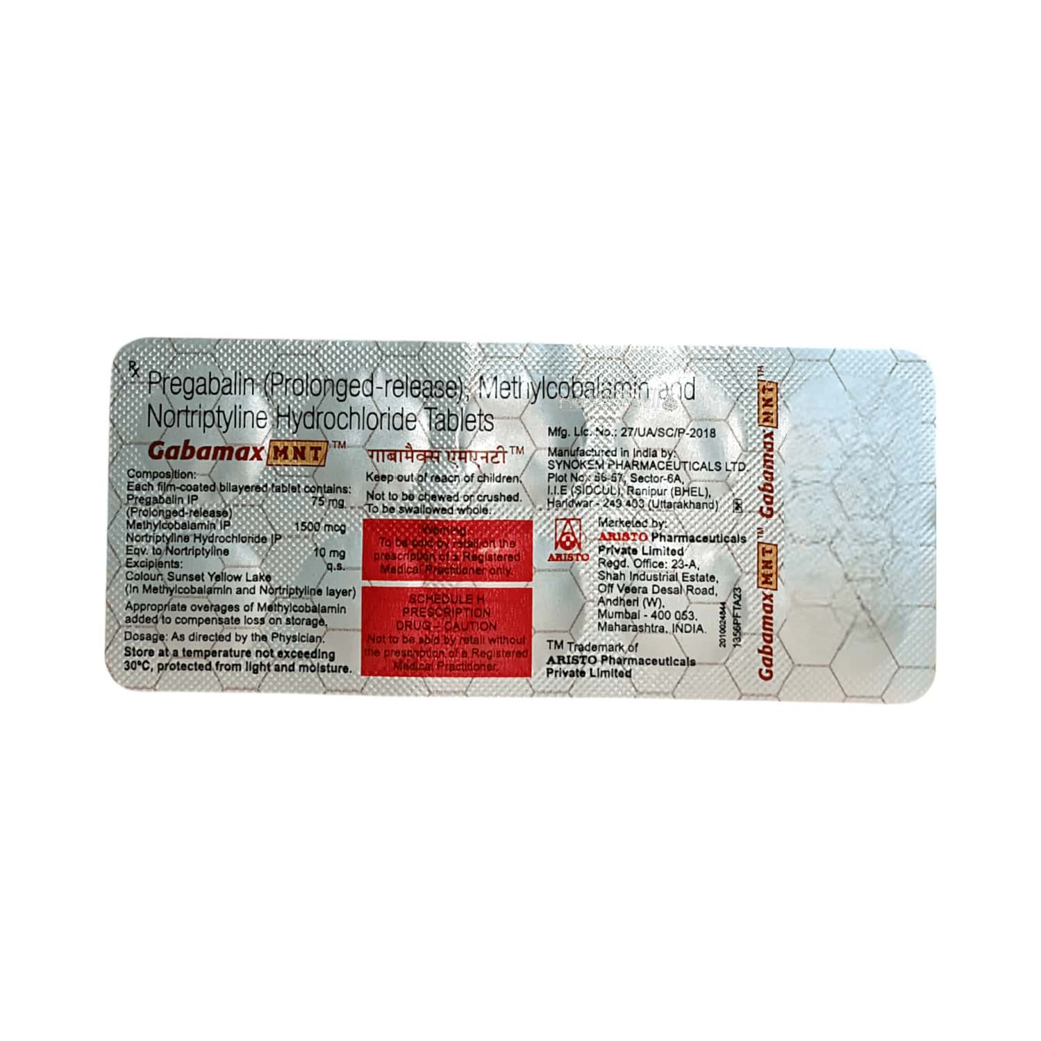 Gabamax MNT Tablet: Uses, Side Effects, Price, Dosage & More Info ...