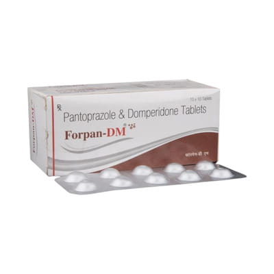 Forpan Dm Strip Of 15 Tablets: Uses, Side Effects, Price & Dosage ...