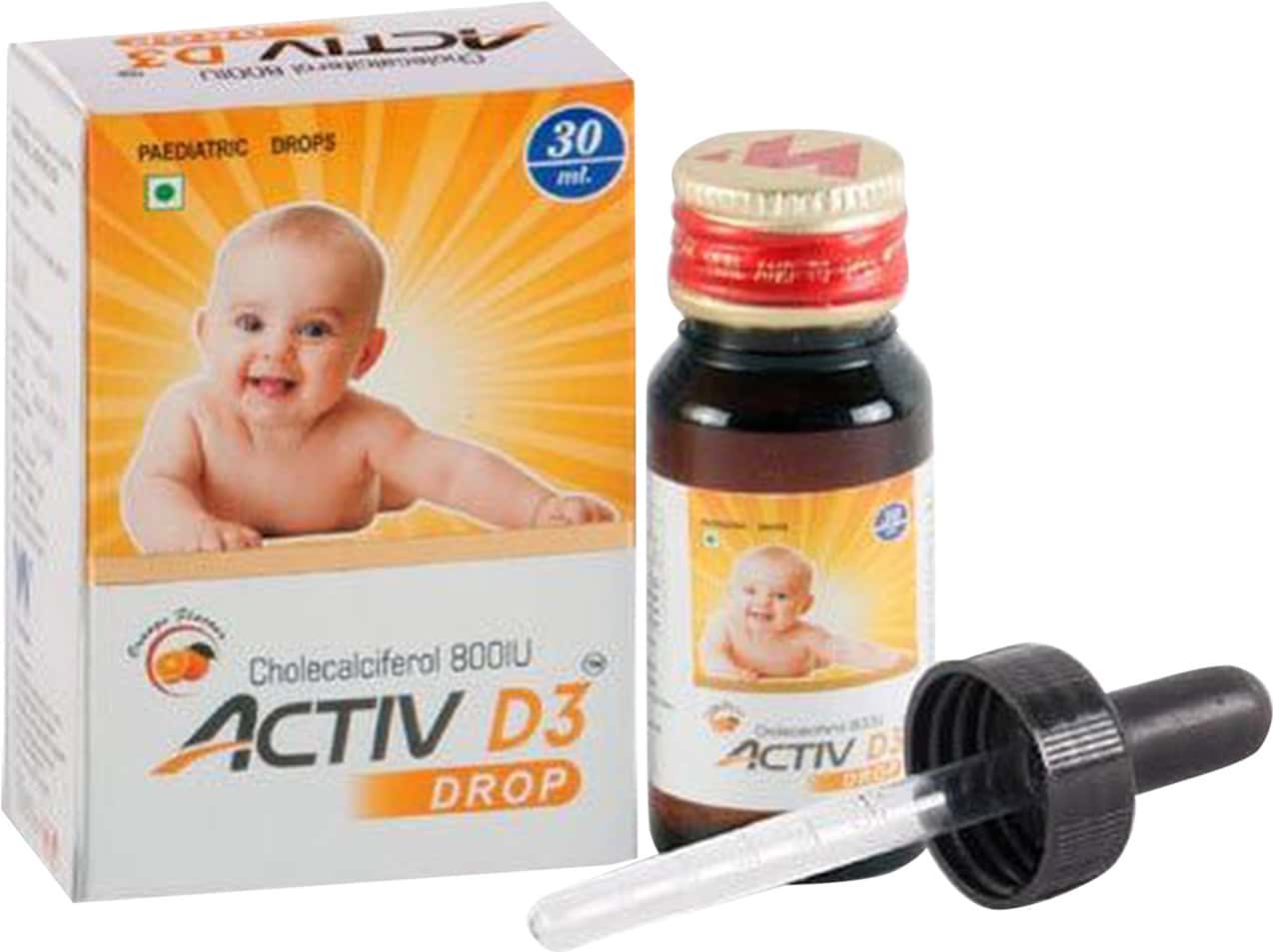 Activ D3 800 IU Oral Drop (30): Uses, Side Effects, Price & Dosage ...
