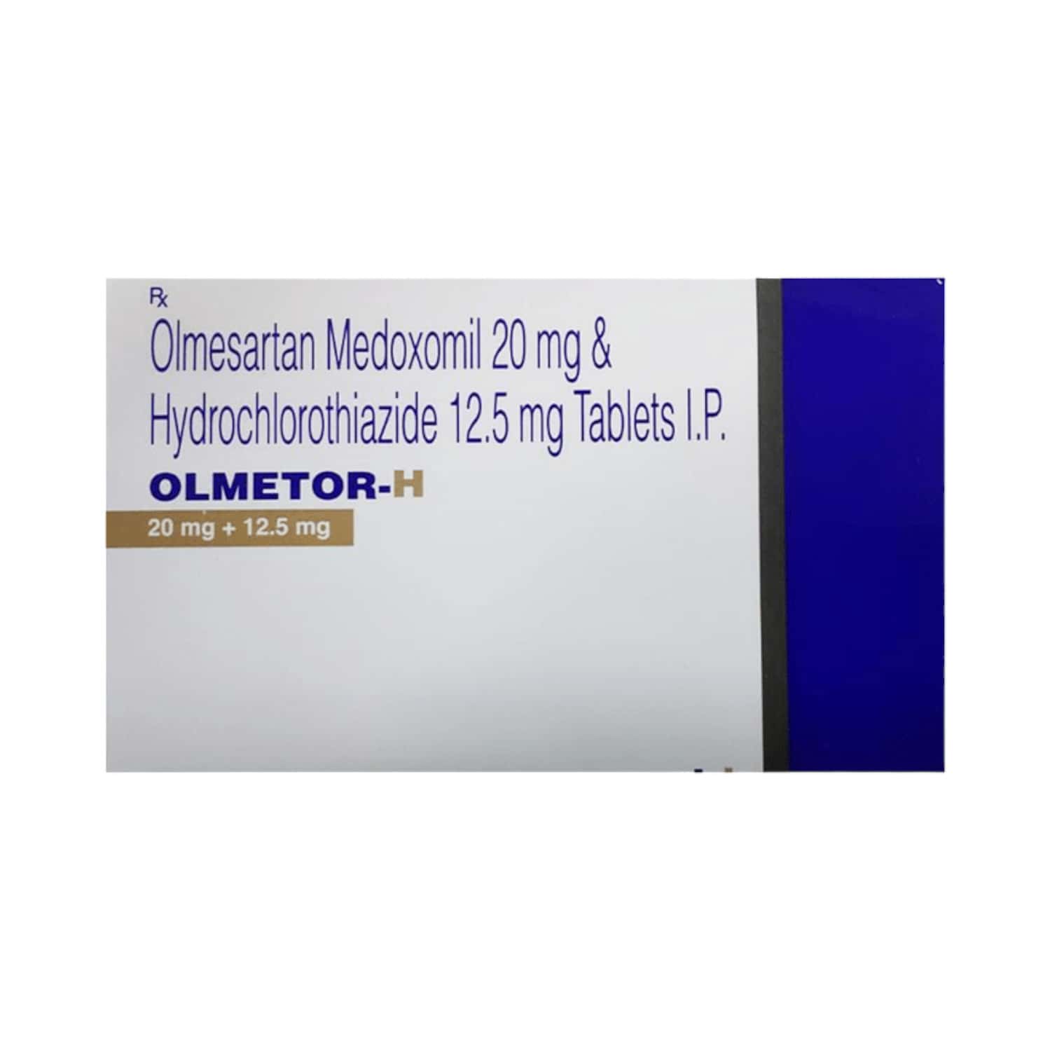 Olmetor H 20/12.5mg Strip Of 15 Tablets: Uses, Side Effects, Price ...