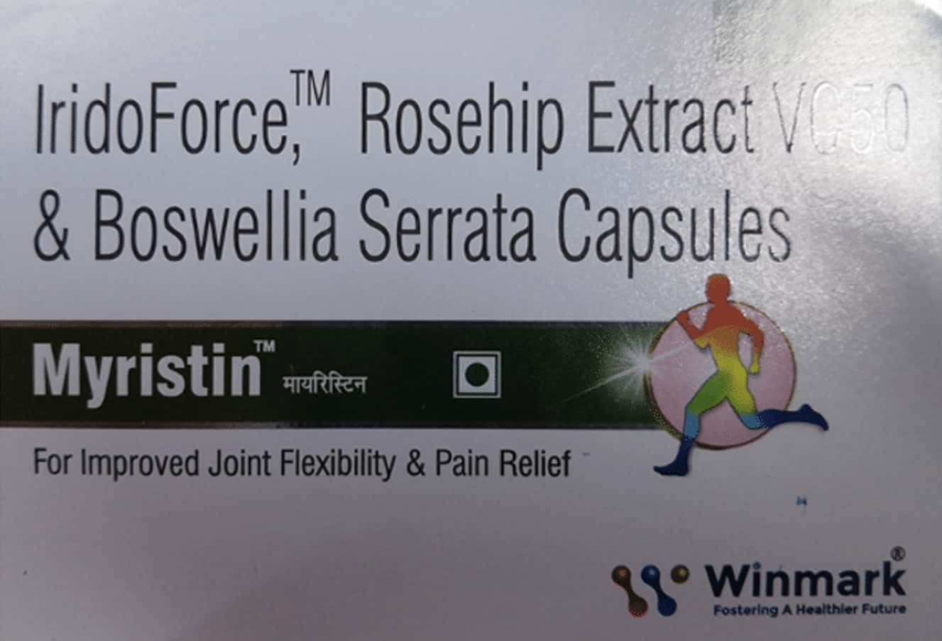 Myristin Bottle Of 14 Capsules: Uses, Side Effects, Price & Dosage ...