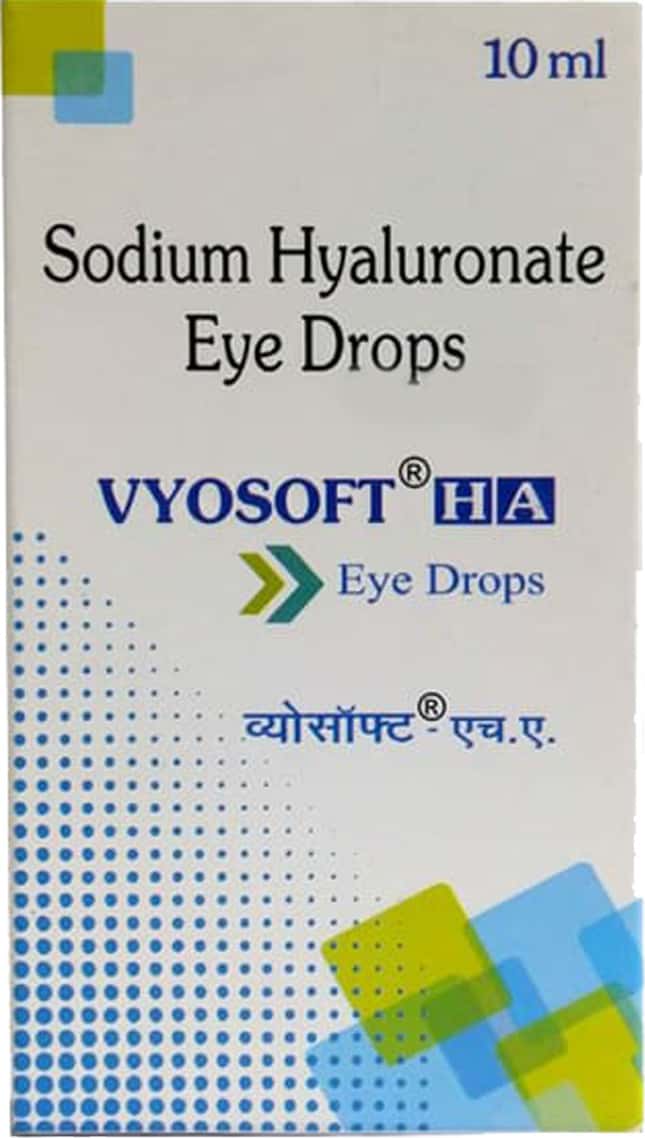 Vyosoft Ha 0.1 %W/V Eye Drop (10): Uses, Side Effects, Price & Dosage ...