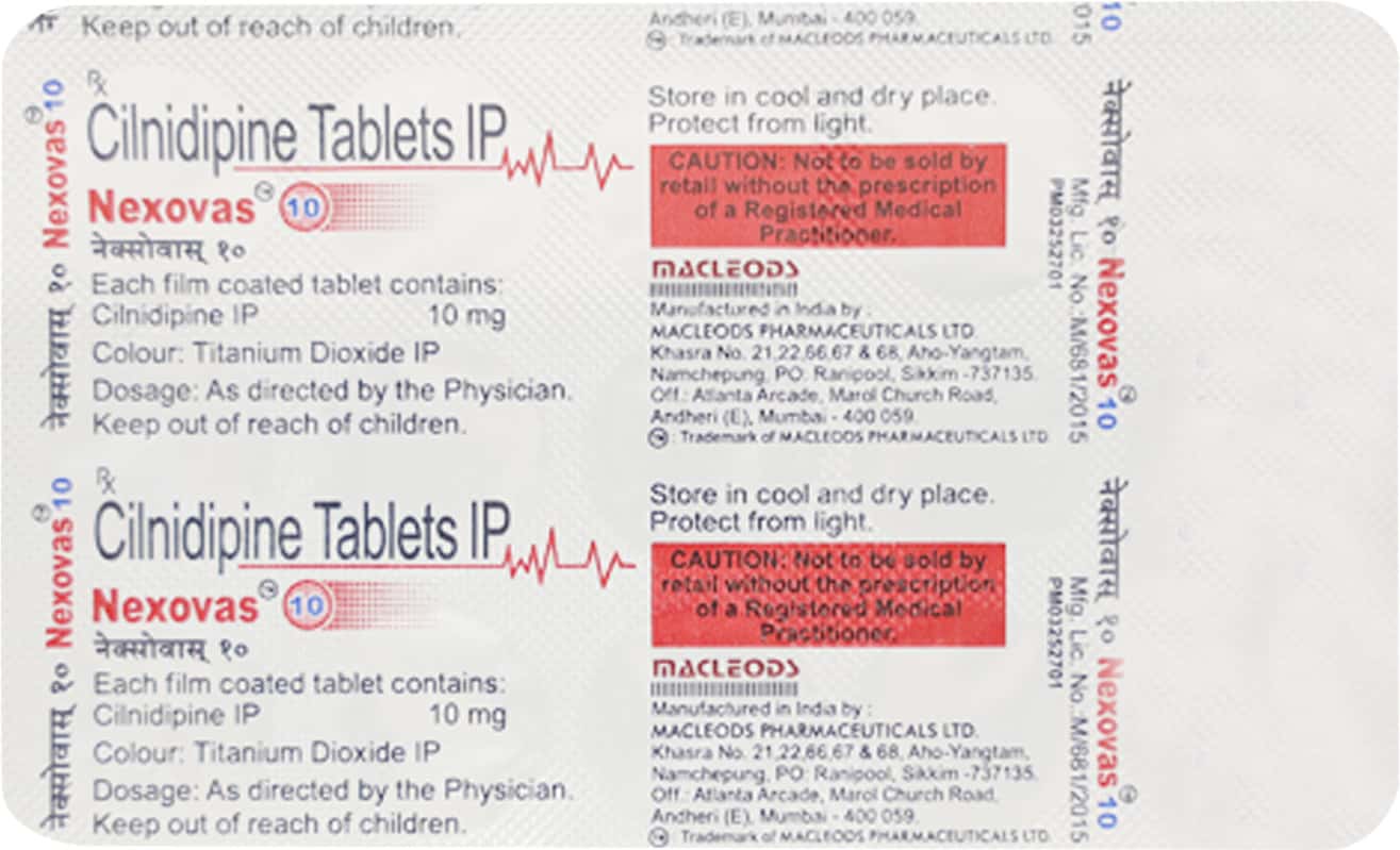 Nexovas 10 Tablet: Uses, Side Effects, Price, Dosage & More Info ...