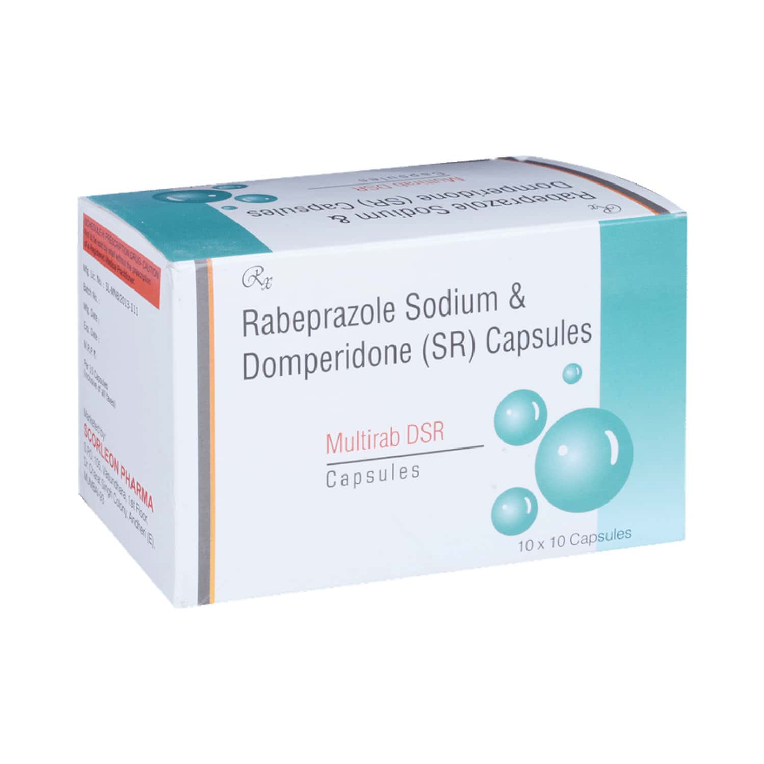 Multirab Dsr 20/30 Mg Strip Of 10 Capsules: Uses, Side Effects, Price ...