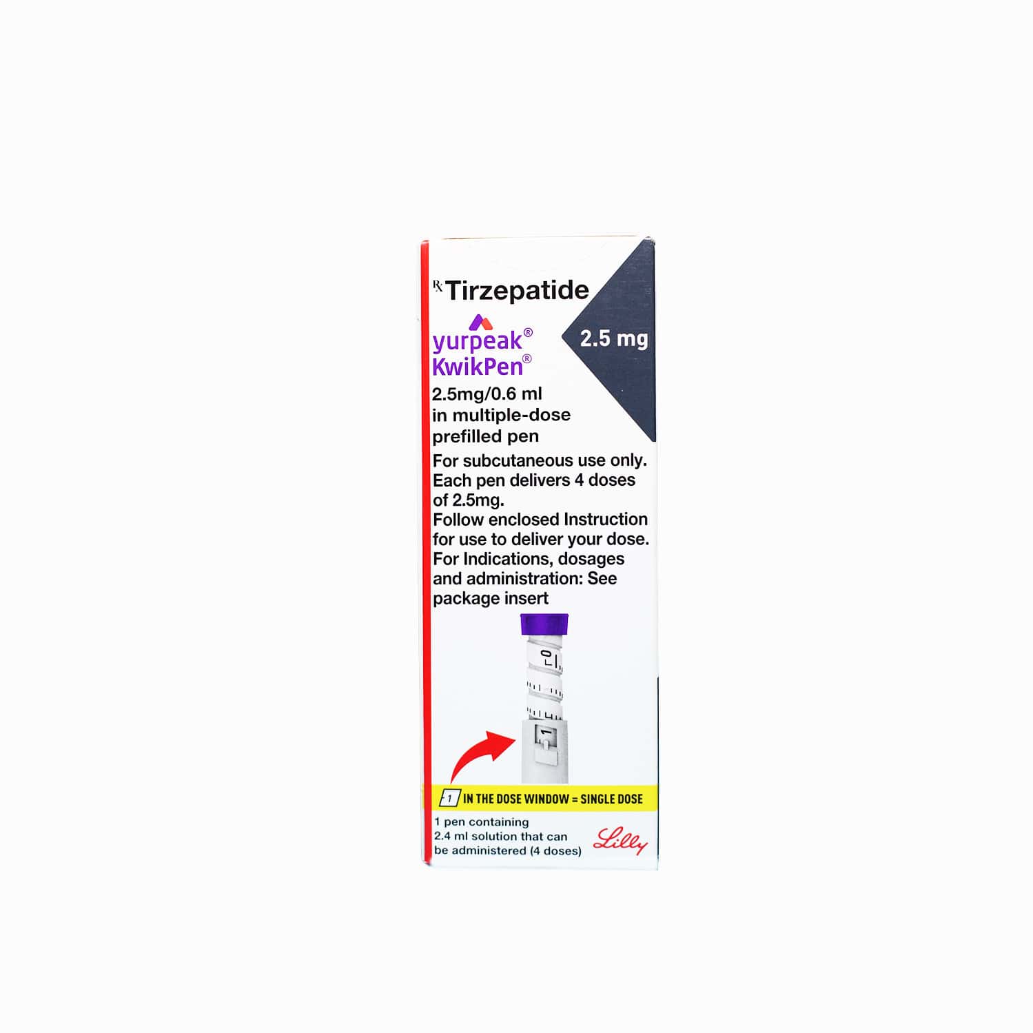 Yurpeak 2.5 MG/0.6ML Solution For Injection (2.4): Uses, Side Effects ...