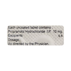 Pronol 10 MG Tablet (15): Uses, Side Effects, Price & Dosage | PharmEasy