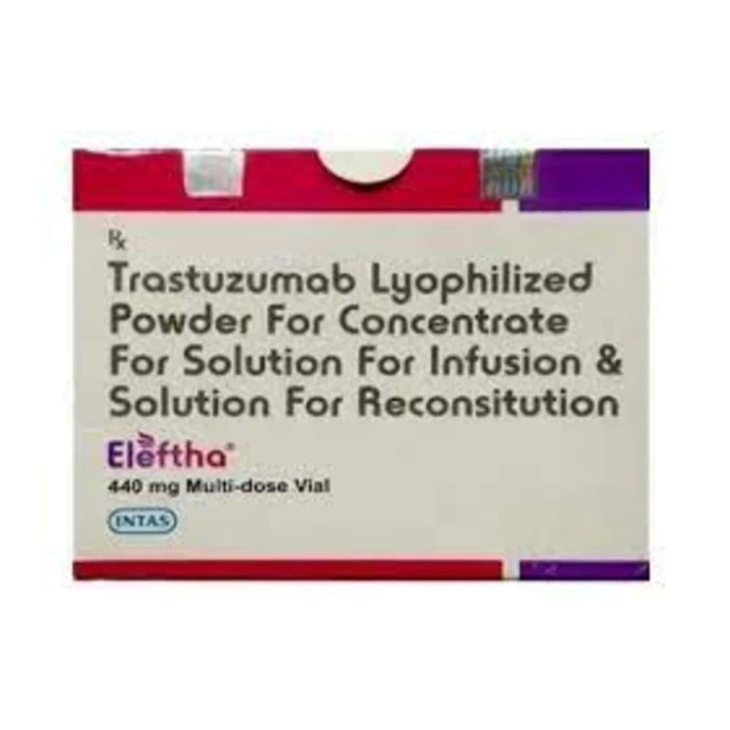 Eleftha 440 MG Powder For Injection (1): Uses, Side Effects, Price ...