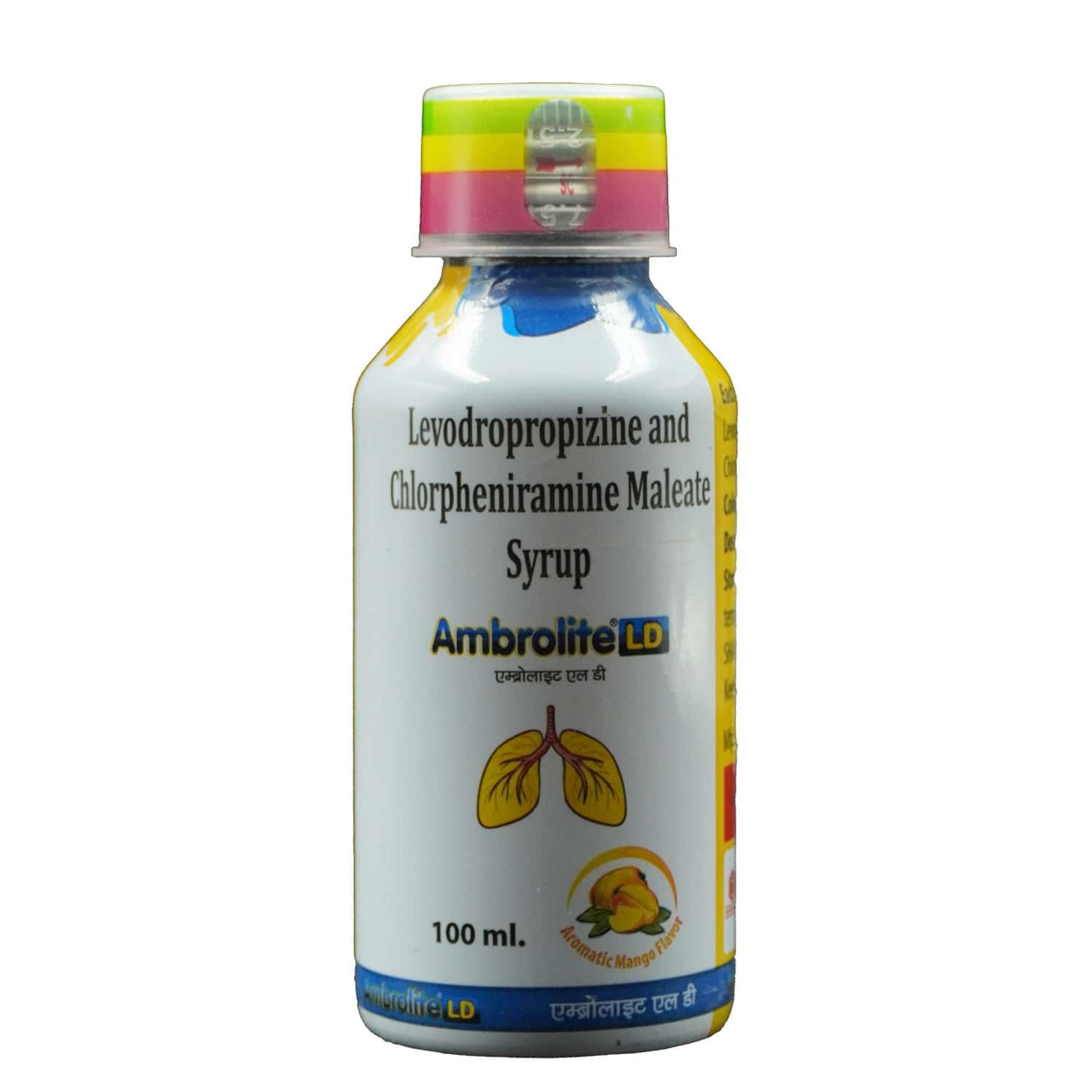 Ambrolite LD Syrup | Aromatic Mango Flavour: Uses, Side Effects, Price ...