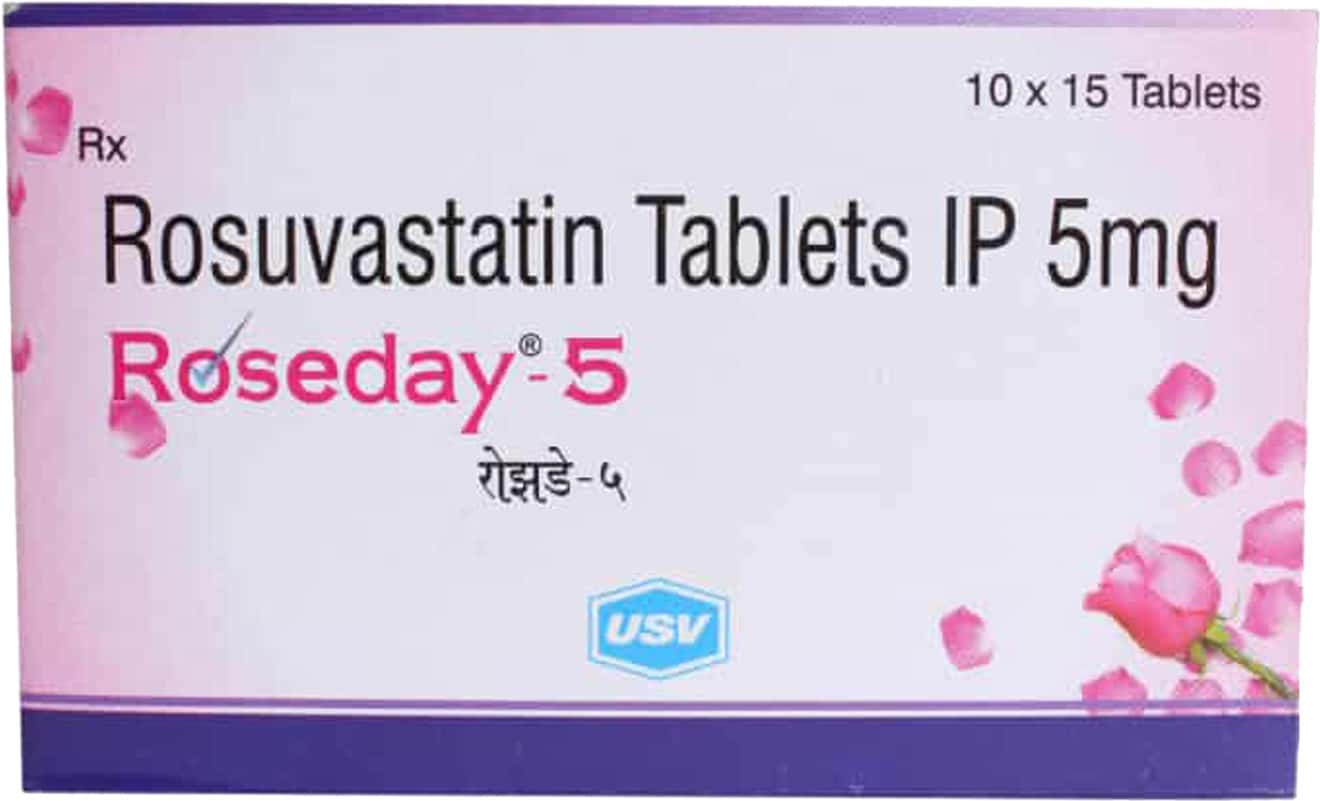 Roseday 5 Tablet: Uses, Side Effects, Price, Dosage & More Info - PharmEasy