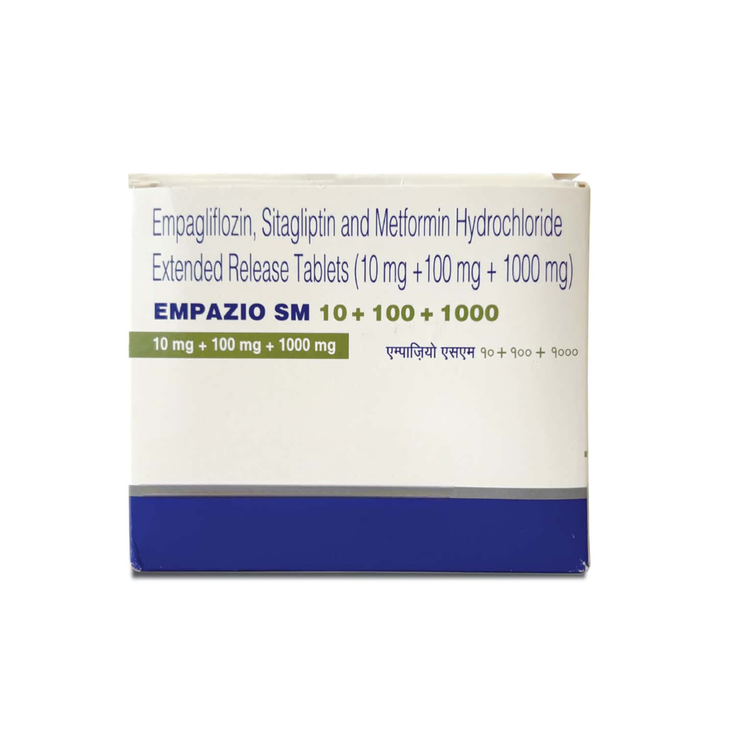 Empazio Sm 10/100/1000mg Strip Of 10 Tablets: Uses, Side Effects, Price ...