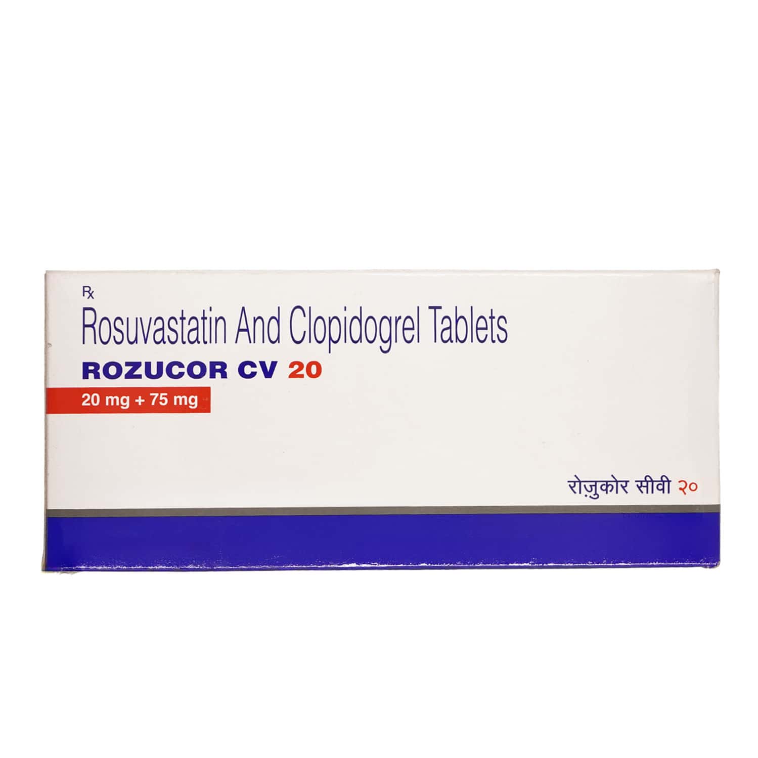 Rozucor Cv 20mg Strip Of 10 Tablets: Uses, Side Effects, Price & Dosage ...