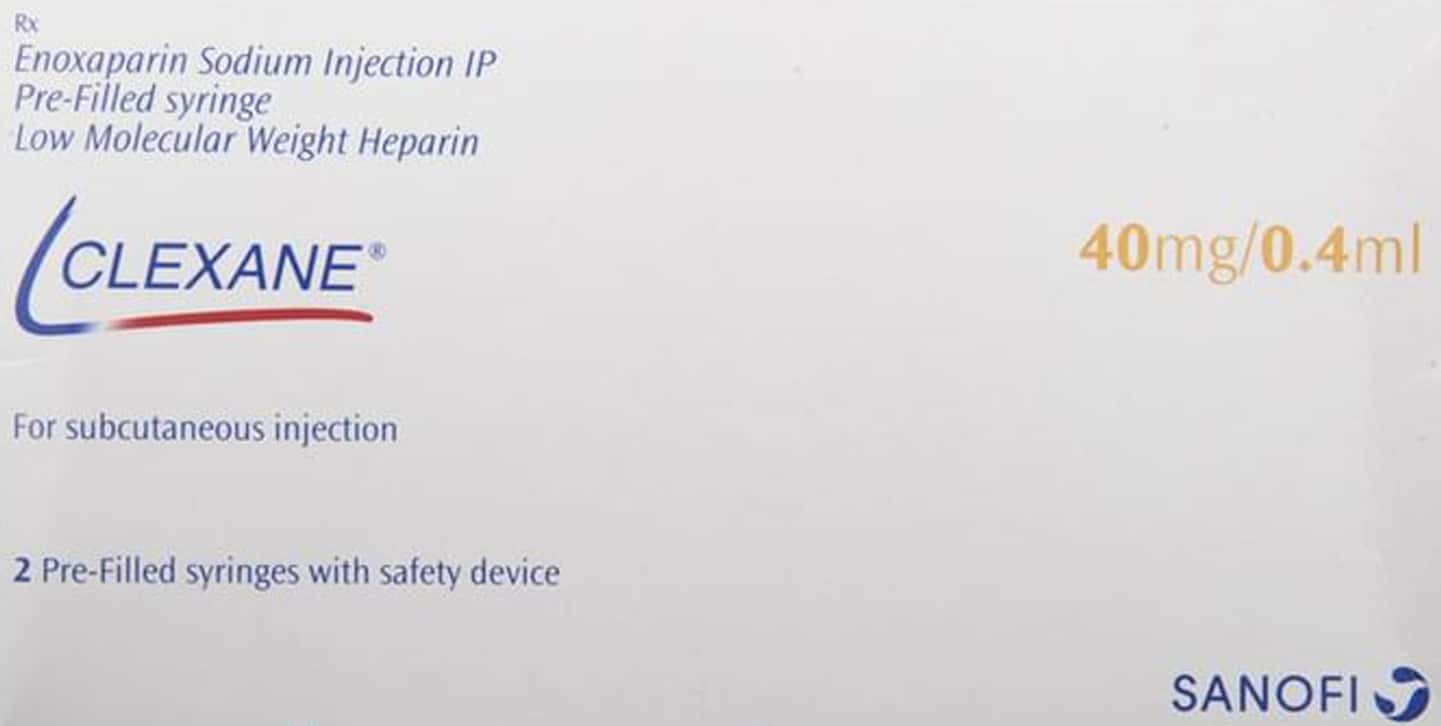 Clexane 40 MG/0.4ML Solution For Injection (0.8): Uses, Side Effects ...