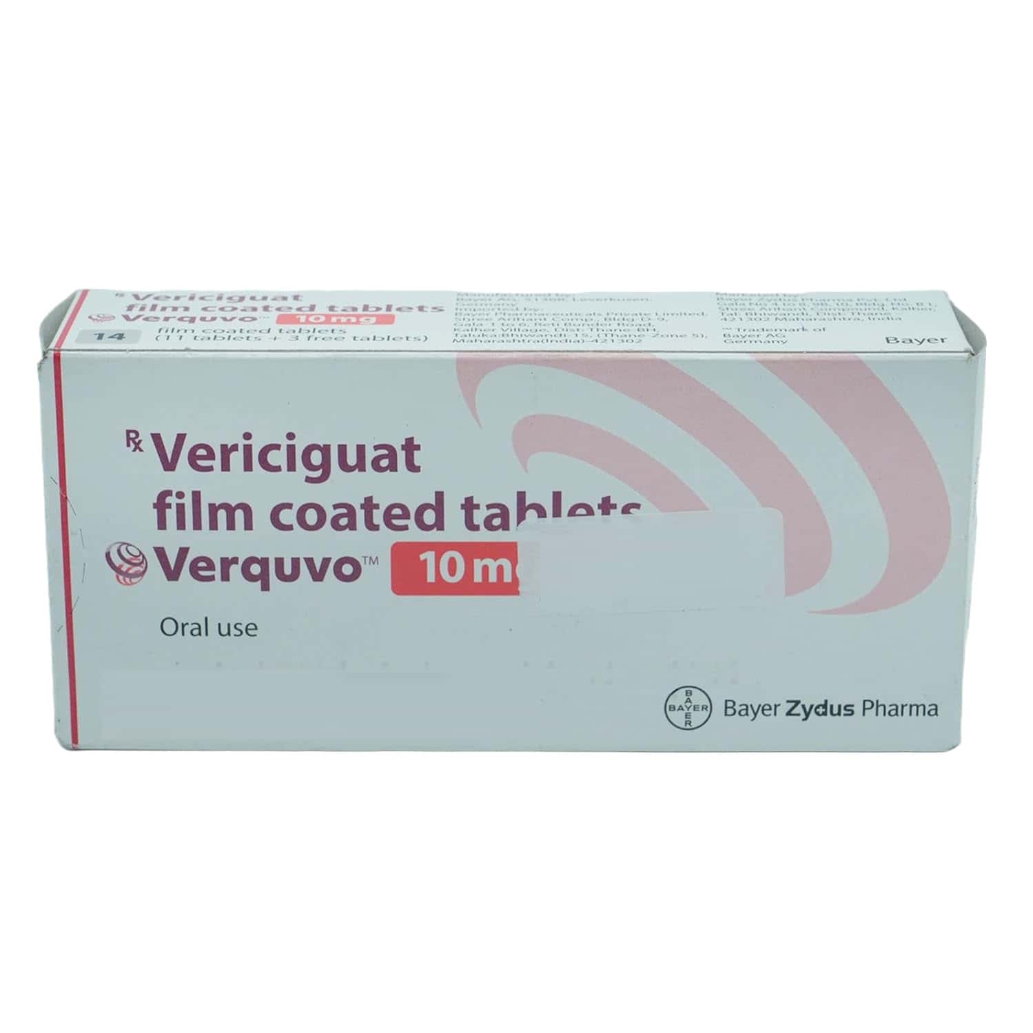 Verquvo 10 MG Tablet (14): Uses, Side Effects, Price & Dosage | PharmEasy