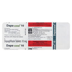Dapa Cose 10 MG Tablet (10): Uses, Side Effects, Price & Dosage | PharmEasy
