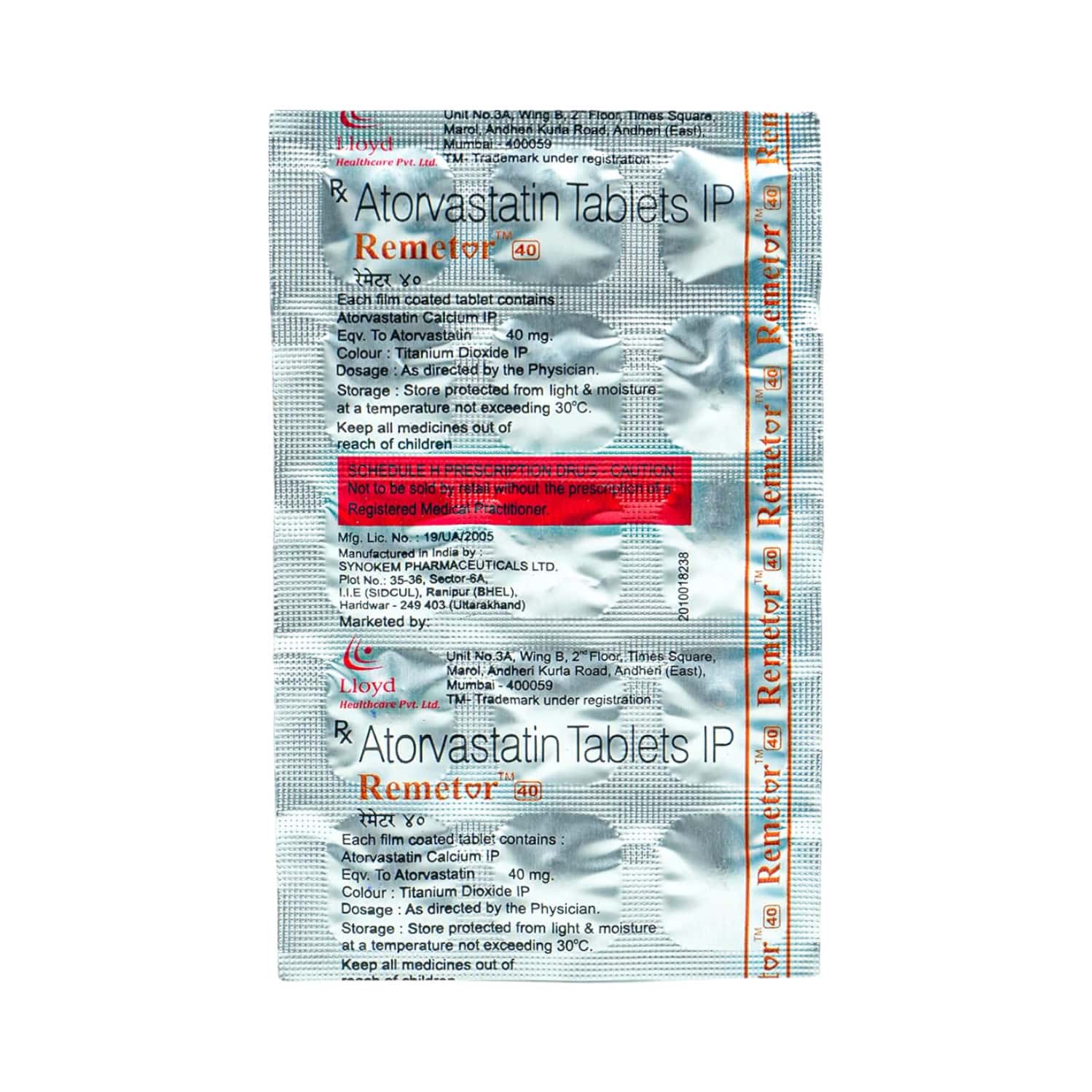 Remetor 40 MG Tablet (15): Uses, Side Effects, Price & Dosage | PharmEasy