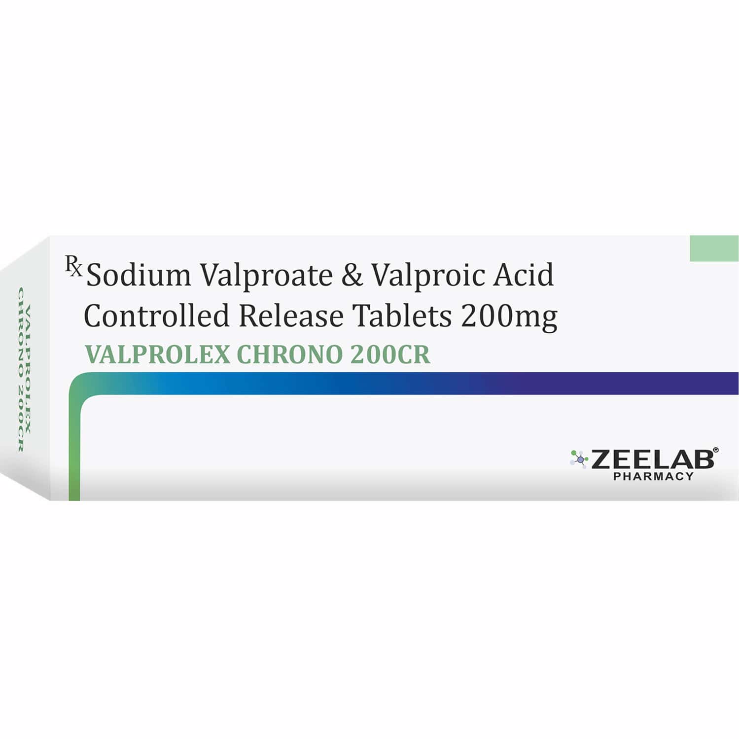 Valprolex Chrono Cr 200 MG Tablet (10): Uses, Side Effects, Price ...