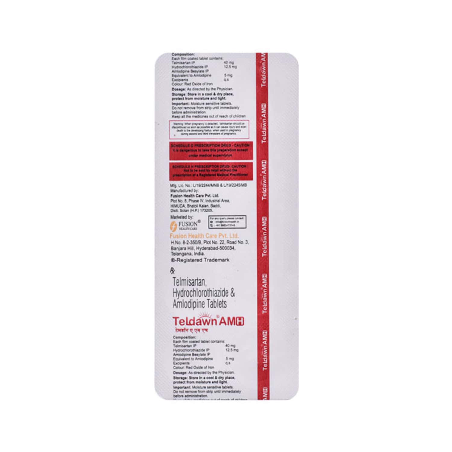Teldawn Amh Strip Of 10 Tablets: Uses, Side Effects, Price & Dosage ...