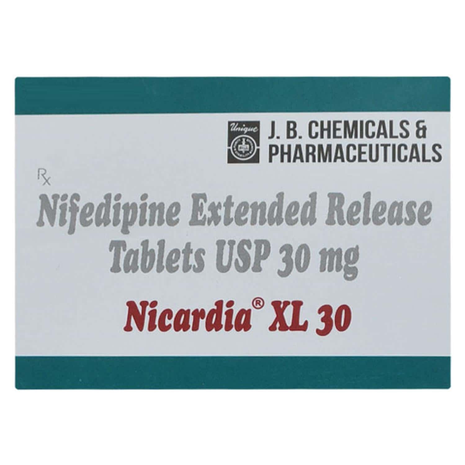 Nicardia Xl 30 MG Tablet (15): Uses, Side Effects, Price & Dosage ...