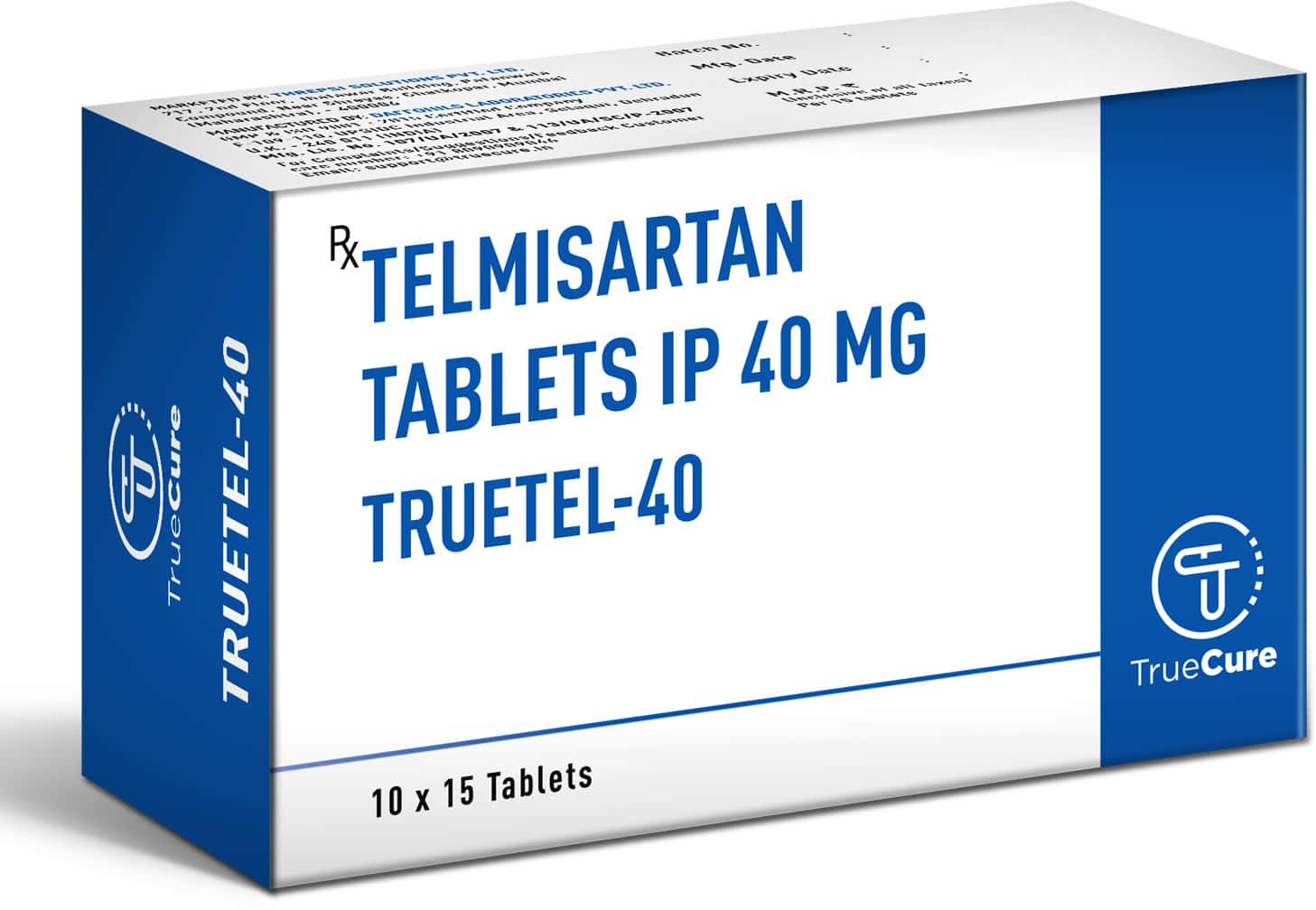 Truetel 40 MG Tablet (15): Uses, Side Effects, Price & Dosage | PharmEasy